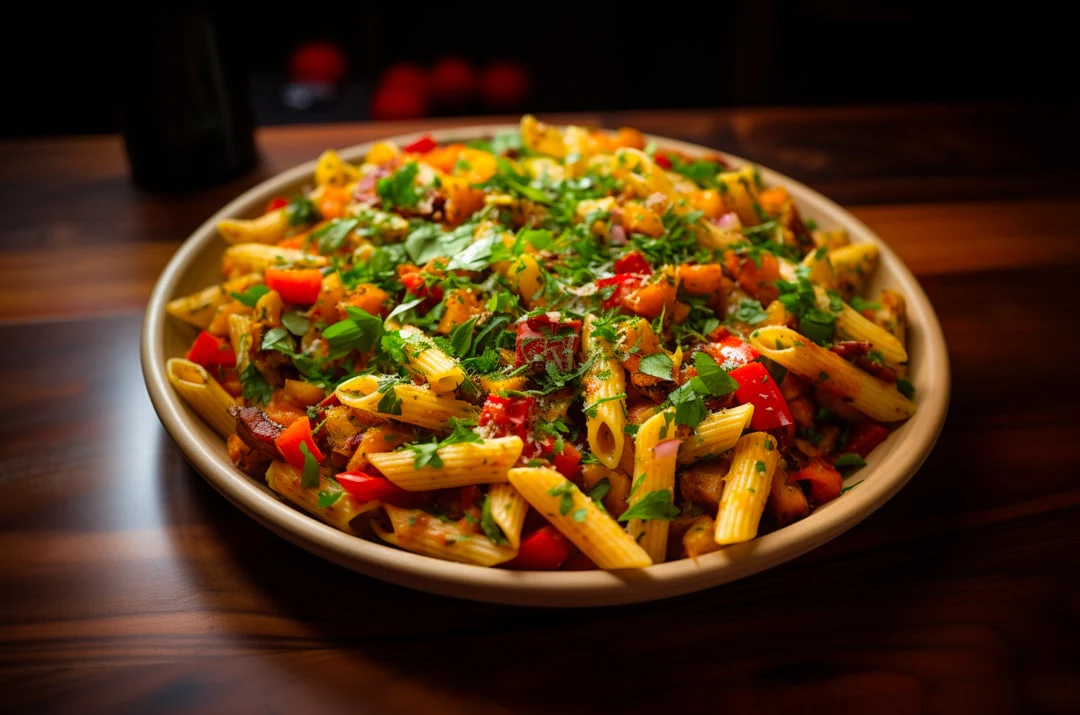 Rasta Pasta Recipe Jamaican Way, Easy and Creamy